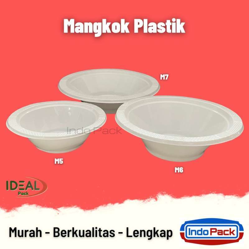 Jual Mangkok Plastik M7 IDEAL @50 Pcs / Mangkok Makan Plastik Besar uk ... Jual Mangkok Plastik M7 IDEAL @50 Pcs / Mangkok Makan Plastik Besar uk ...