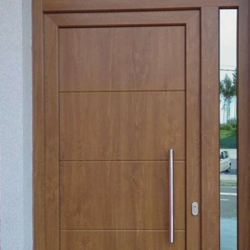 Jual Handel pintu rumah kayu/kaca/alumunium 90cm stainlise stell ...