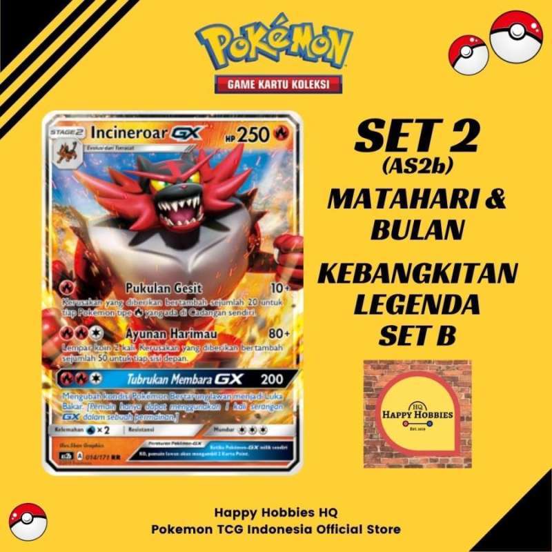 Jual Incineroar Tcg Original Harga Termurah Juni 2024 | Blibli