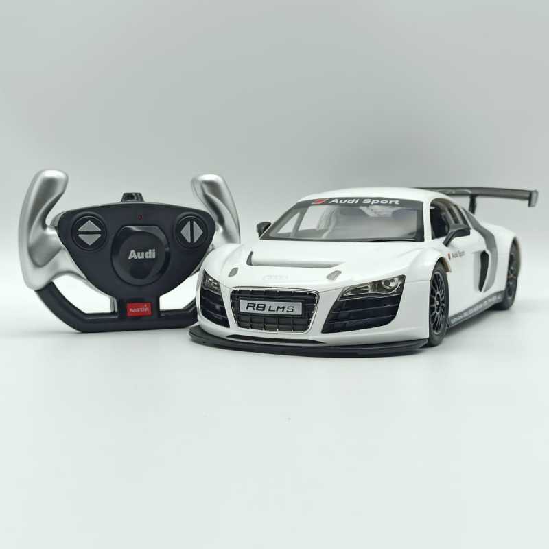 Jual Rastar Rc Audi R8 Lms 1/14 Scale Remote Control White Di Seller ...