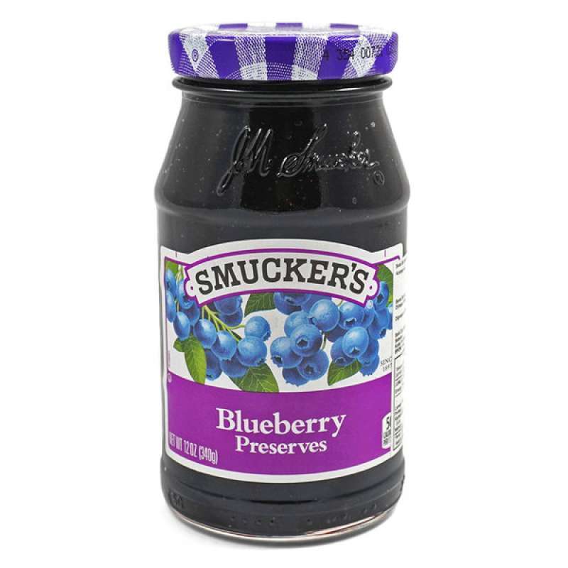 Jual Smucker 's Blueberry Preserves 340 Gr - Selai Blueberry di Seller ...