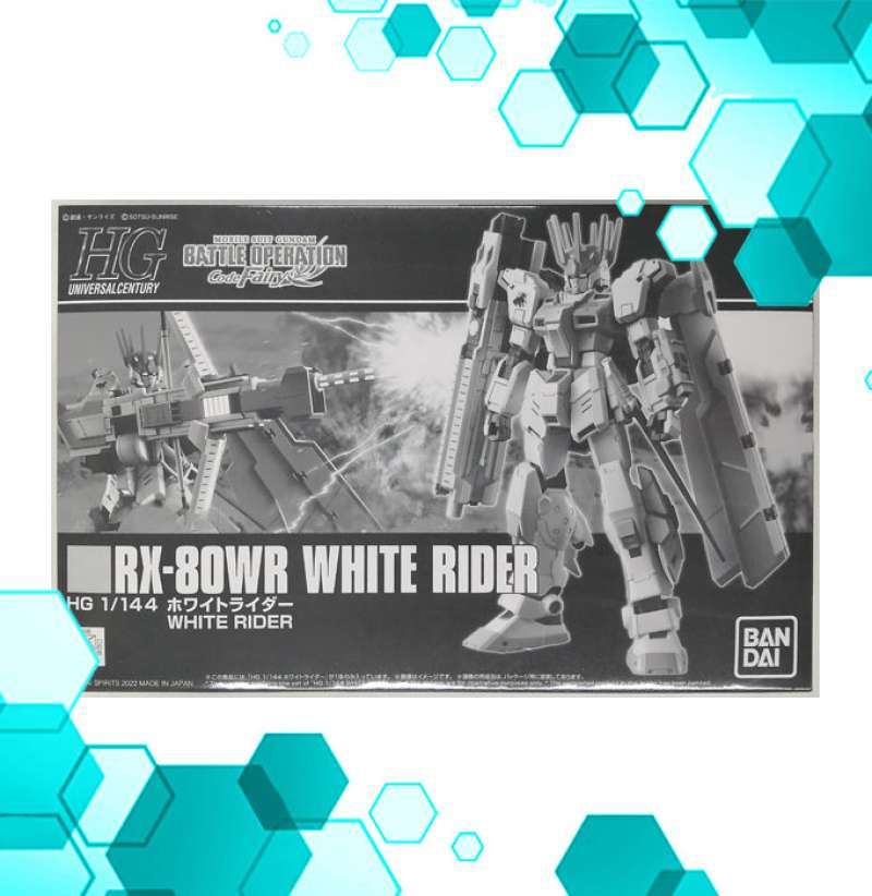 Promo BANDAI Plamo HG 1/144 Gundam RX - 80WR White Rider Diskon 23% di ...