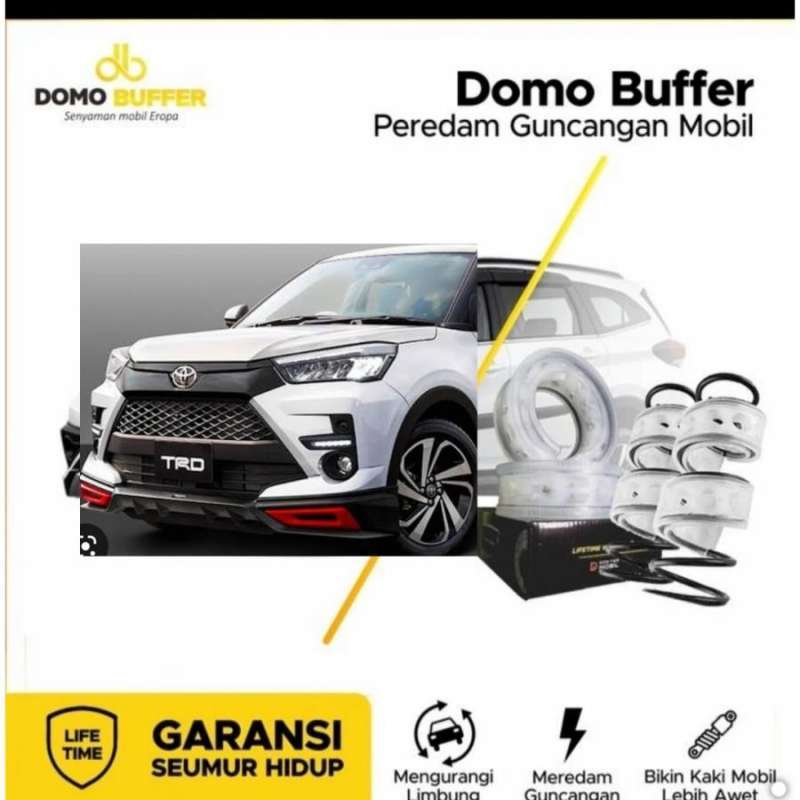 Jual Paket Domo Buffer Damper Toyota Raize Front/ Back Free instalasi ...