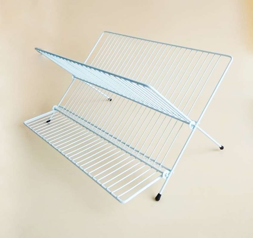 Jual Rak Pengering Piring/Dish Drainer/Rak Piring Portable HIRO-Putih ...