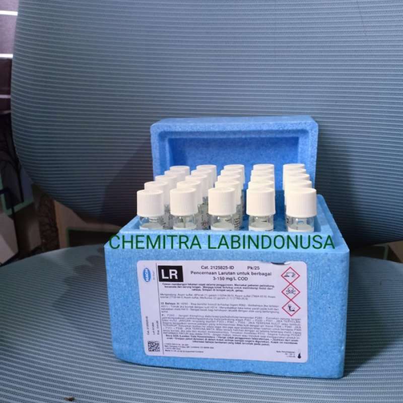 Promo HACH 2125825 COD Reagent Digestion Vials, Low Range, pk/25 Diskon ...