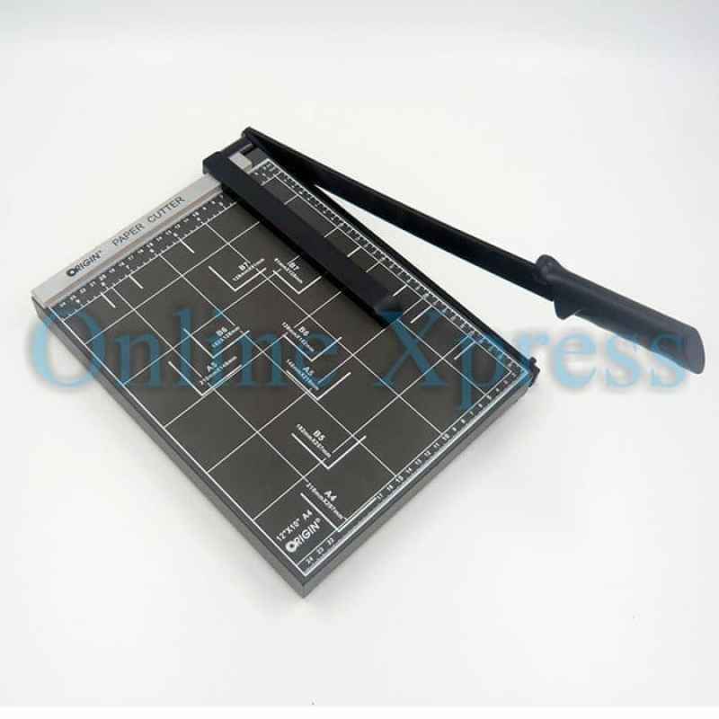Jual Alat Pemotong Kertas / Paper Cutter A3 Dark Grey Origin di Seller ...