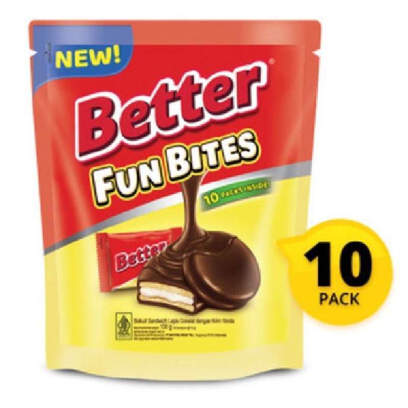 Jual Better Fun Bites 100 Gr Termurah - Harga Grosir Terupdate Hari Ini ...