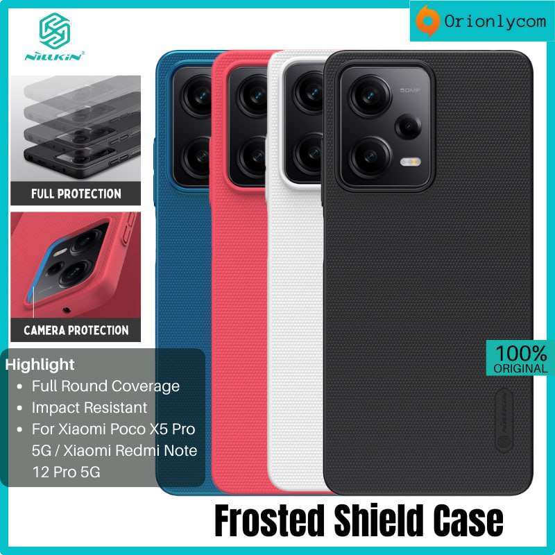 Jual Case Xiaomi Poco X5 Pro / Redmi Note 12 Pro (5G) NILLKIN Frosted ...
