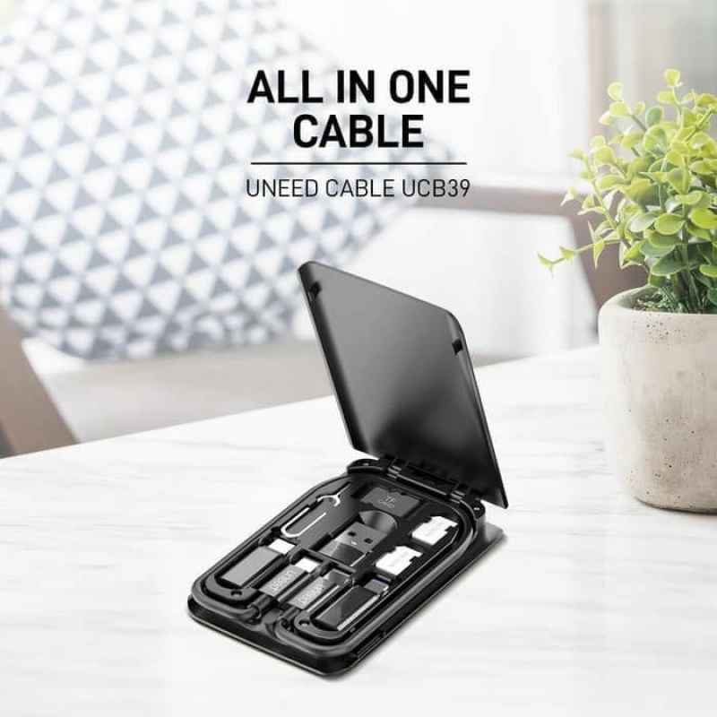 Jual UNEED Multiple Connector USB A /Lightning/ Micro USB with Cable C ...