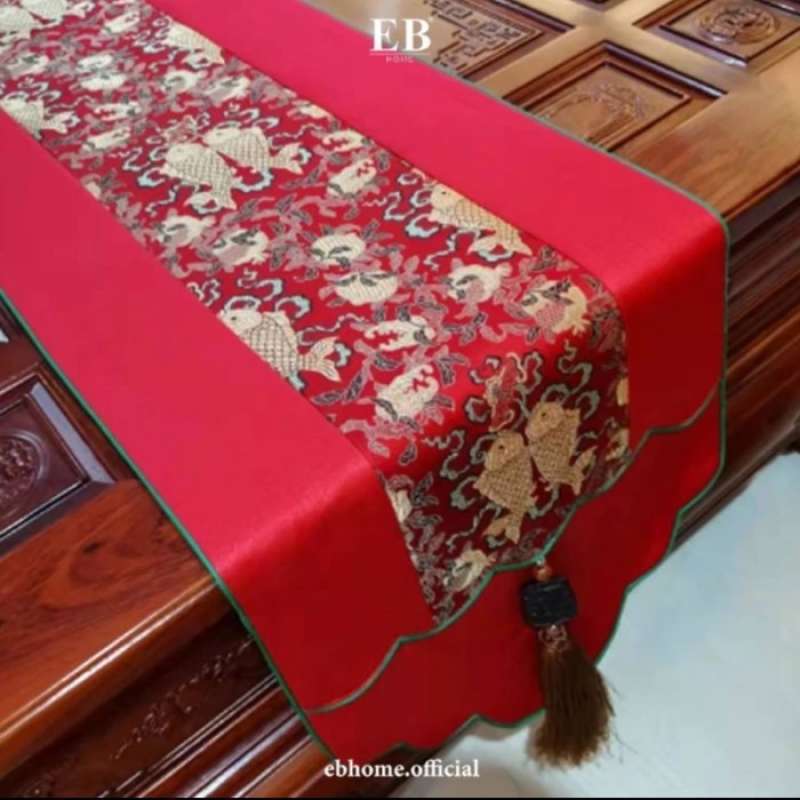 Promo Table Runner Panjang 2 Meter Bahan Premium Untuk Acara Event ...