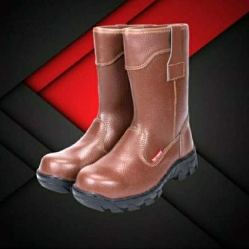Jual Sepatu Safety Merek Red Parker Safety Hoes T186 Murah Di Seller ...