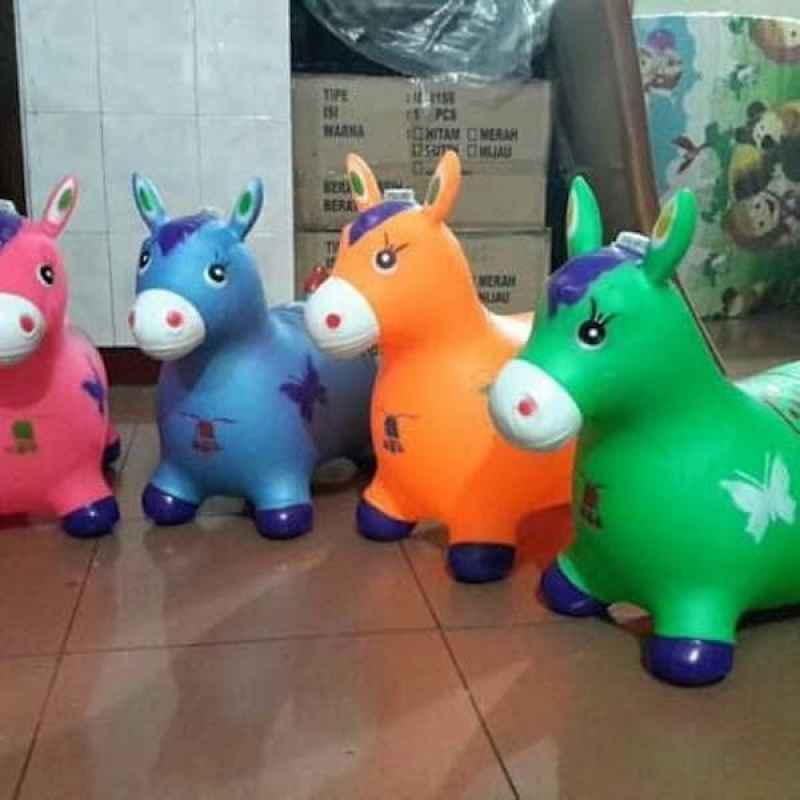 Jual MAINAN KUDA JUMPING KARET TEBAL EDUKATIF - ANAK TUNGGANG EDUKATIF ...