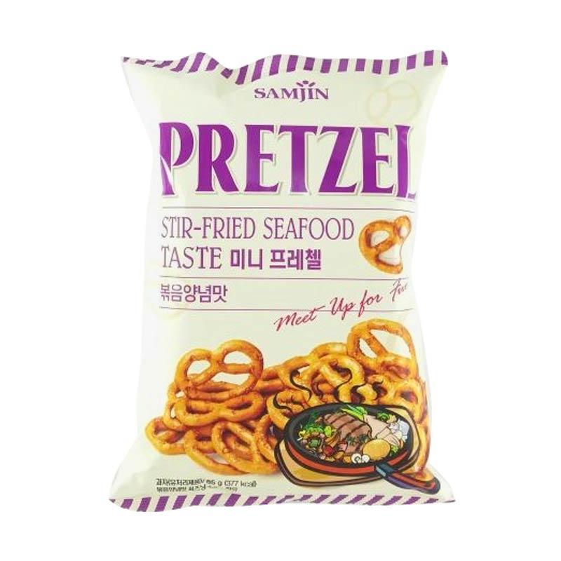 Jual Samjin Pretzel Stir Fried Seafood di Seller Happyshoppers-sby ...