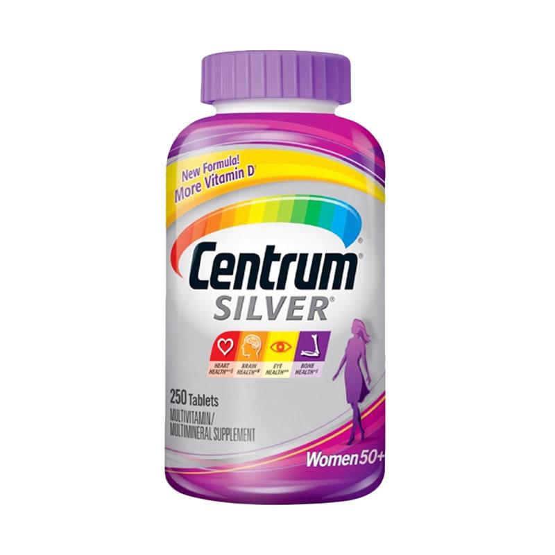 Jual Centrum Silver Women 50+ [250 Tablets] di Seller Global Superstore ...