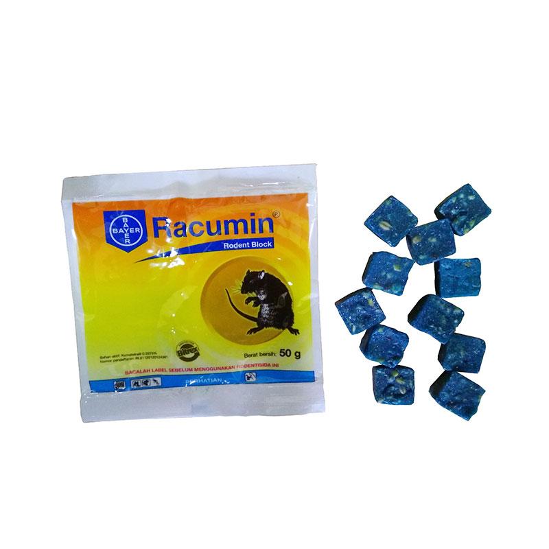 Jual Racumin Racun Tikus Rodent Bloc [50 G/sachet] Di Seller Hm+ ...