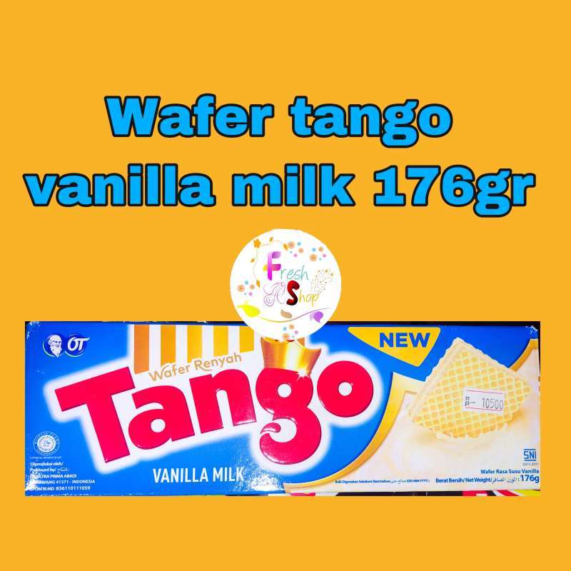 Jual Wafer tango vanilla milk 176gr di Seller Fresh_shop - Harapan ...