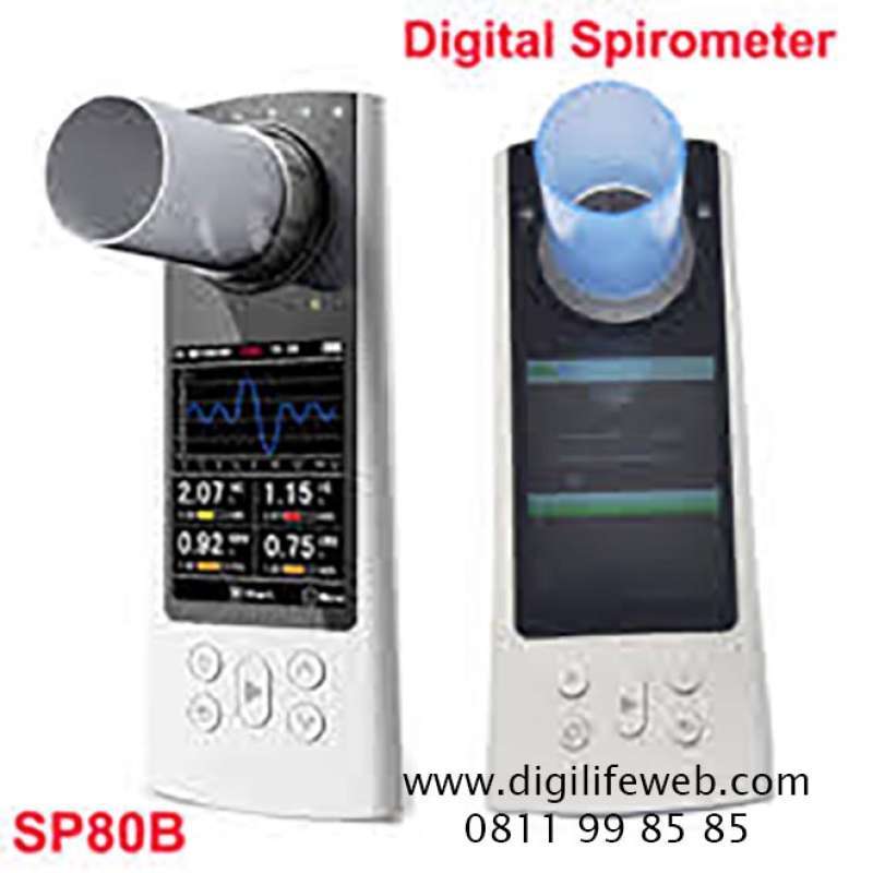 Jual Spirometer Contec Sp80b Color Lung Spiro Meter Tester Sp-80b Paru ...