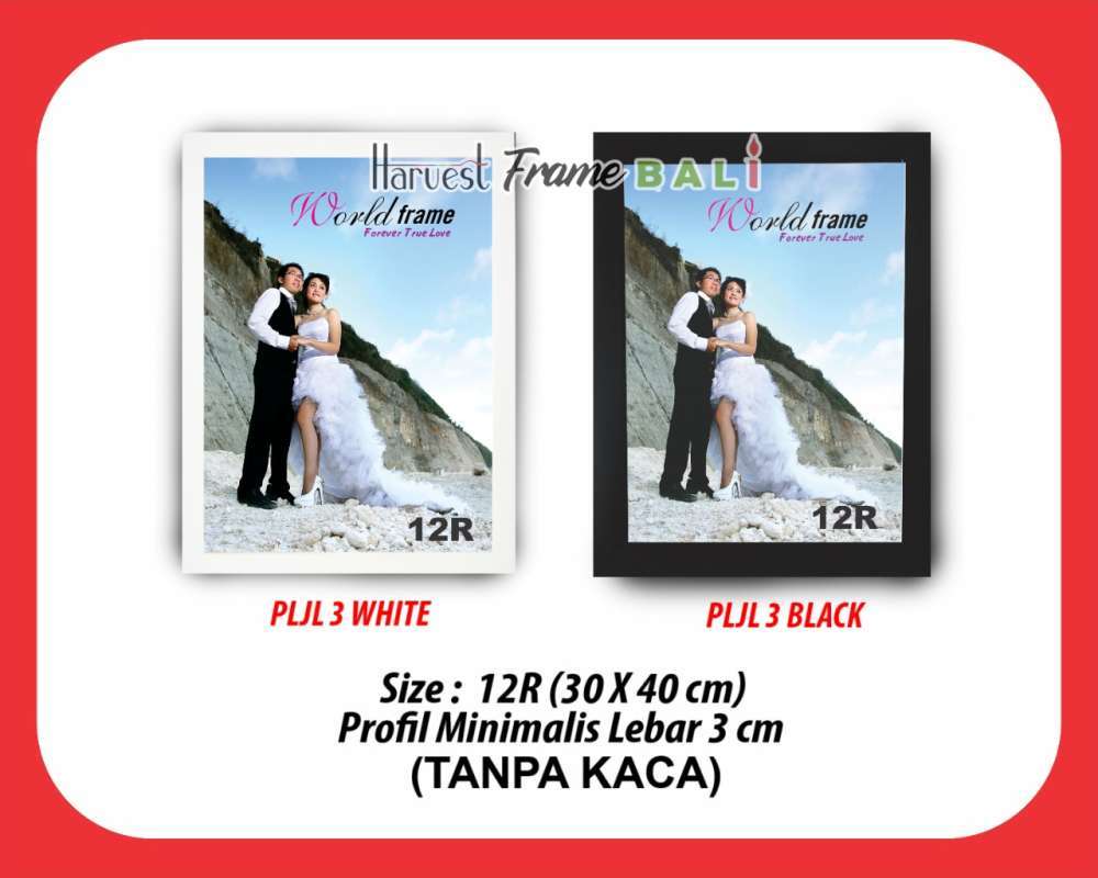 Jual 12R Frame Foto - Pigura Photo - Bingkai Minimalis PLJL 3 30x40 ...