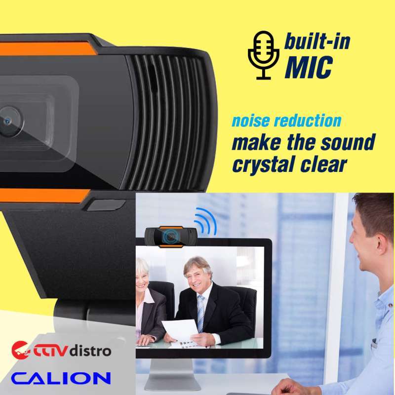 Jual Calion Cal-1002wa Webcam 1mp Hd 720p Web Cam Untuk Pc Laptop ...