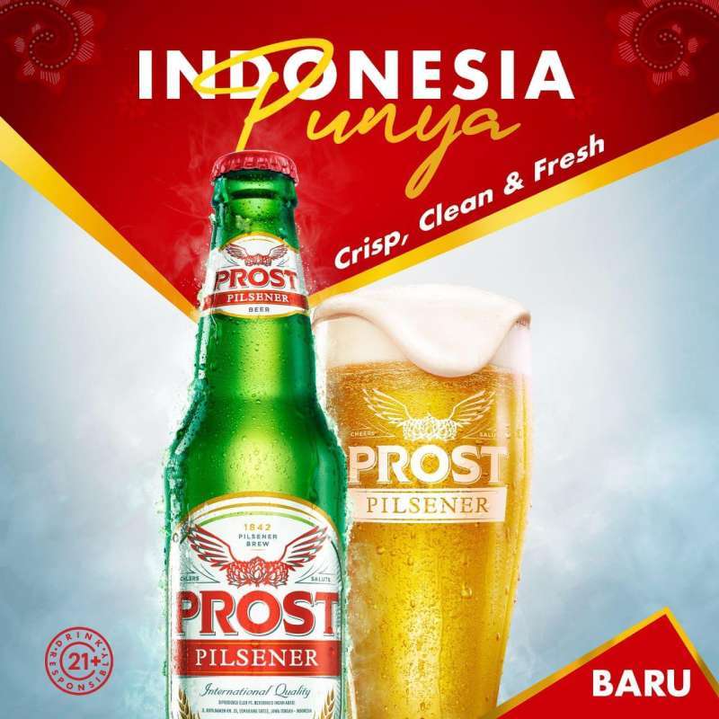 Jual Prost Pilsener 620 ml di Seller MAROLO - Jaka Sampurna, Kota ...