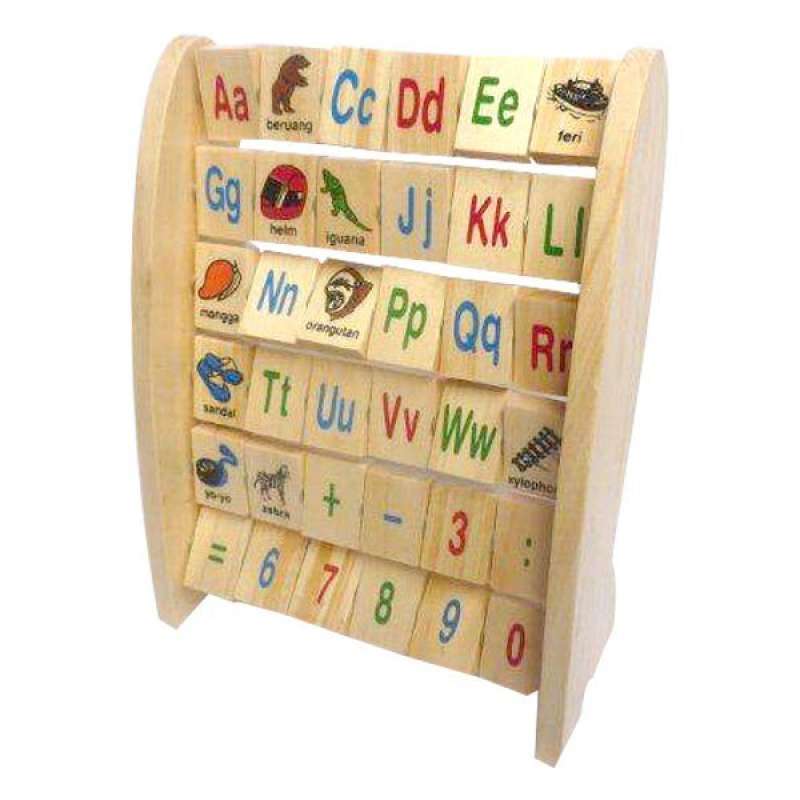 Promo Mainan Edukatif Belajar Alphabet – Alphabet Berdiri Diskon 15% di ...