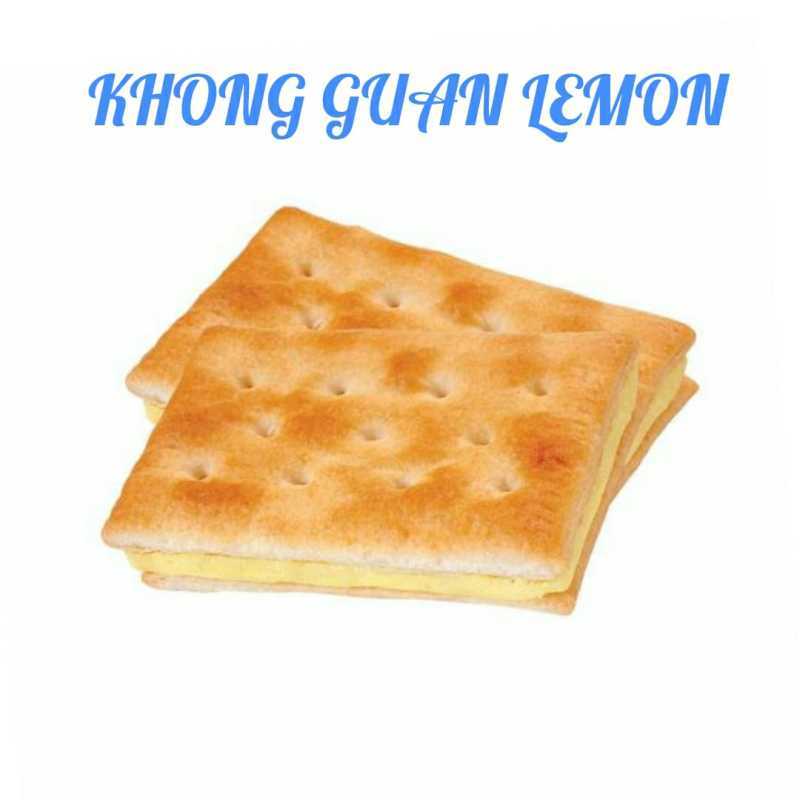 Promo Biskuit Lemon Khong Guan Wafer/ Waffer Lemon Biscuits Puff ...