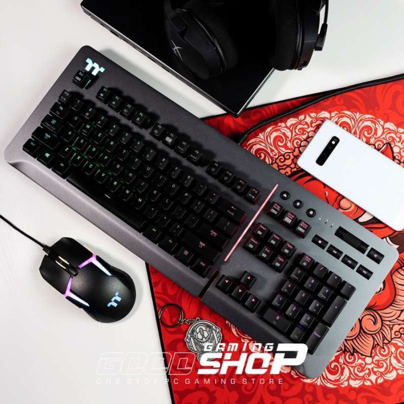 Jual Thermaltake Level 20 RGB Titanium Gaming Keyboard di Seller IsGone ...