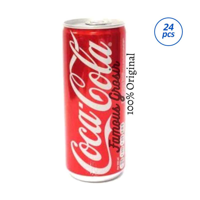 Jual Coca Cola Minuman Bersoda [330 mL/ 24 pcs/ Kemasan Kaleng] di ...