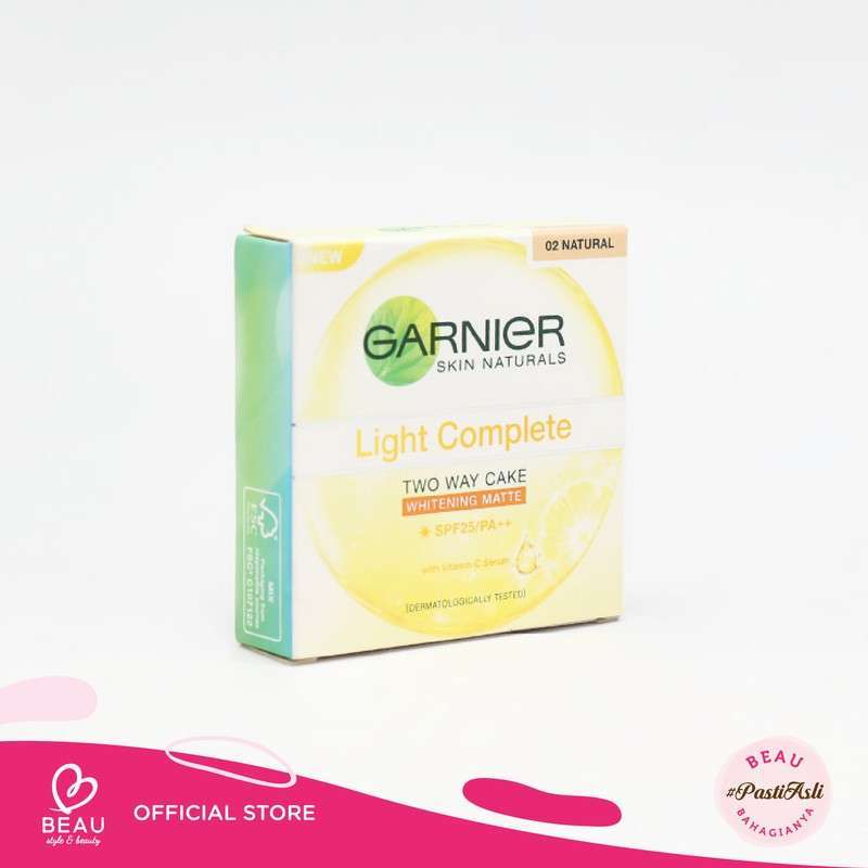 Jual Garnier Light Complete Face Powder Two Way Cake - Natural 8g Di ...