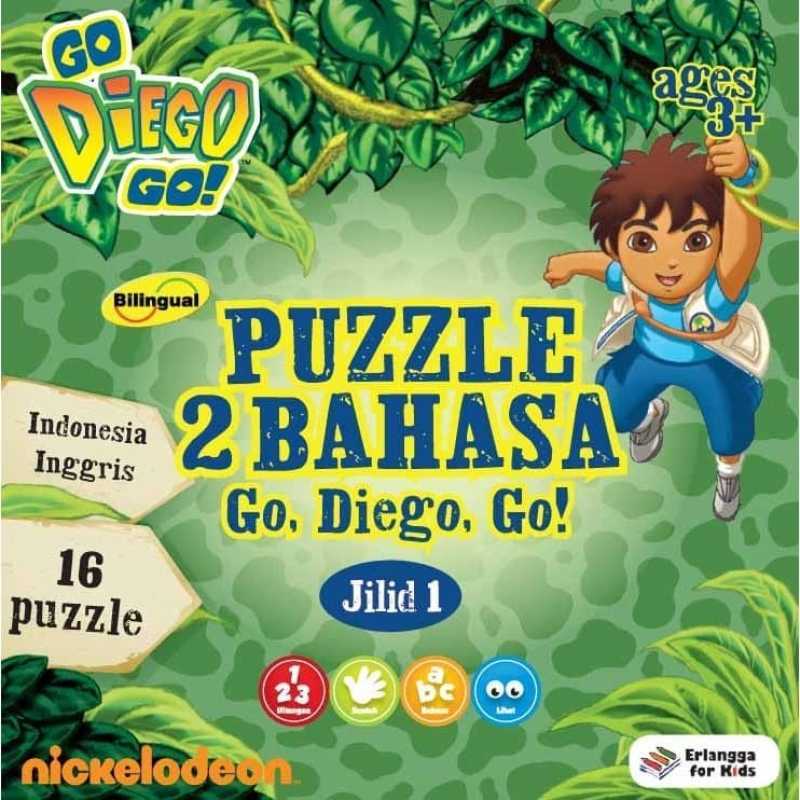 Promo GO DIEGO GO! PUZZLE 2 BAHASA JL.1# Diskon 15% di Seller Penerbit ...