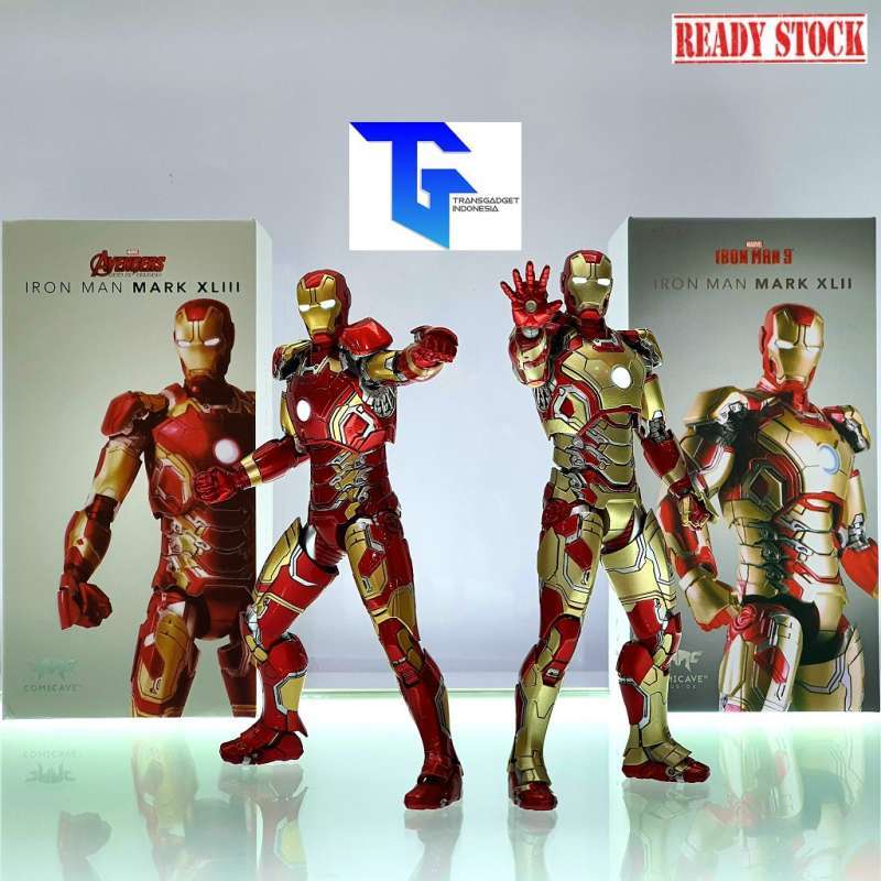 Jual Comicave Studios Bundling Iron Man MK42 & MK43 1/12 Scale - Marvel ...