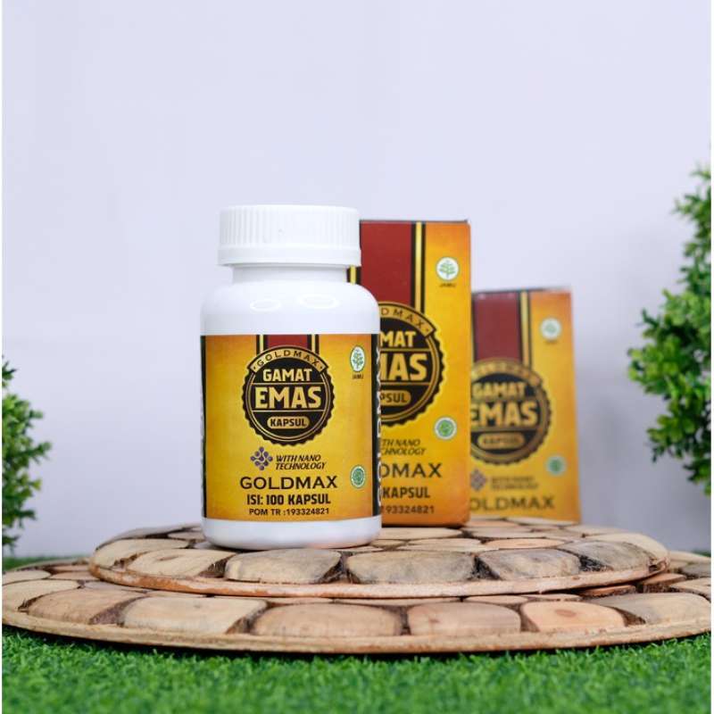 Jual GOLDMAX Gamat Kapsul Obat Herbal untuk Radang Empedu dan Pengikis ...