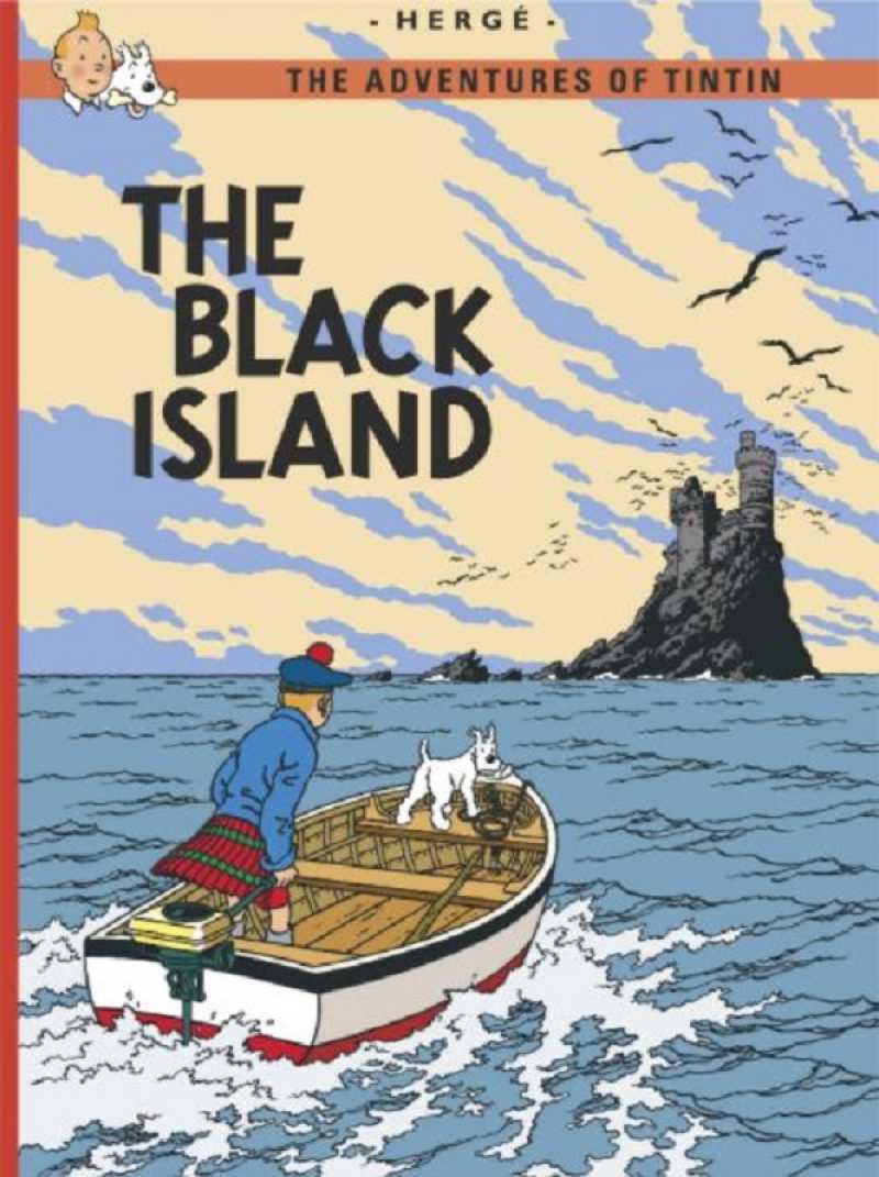 Jual TINTIN ENGLISH ALBUM: #07 - The Black Island di Seller Tintin Shop ...