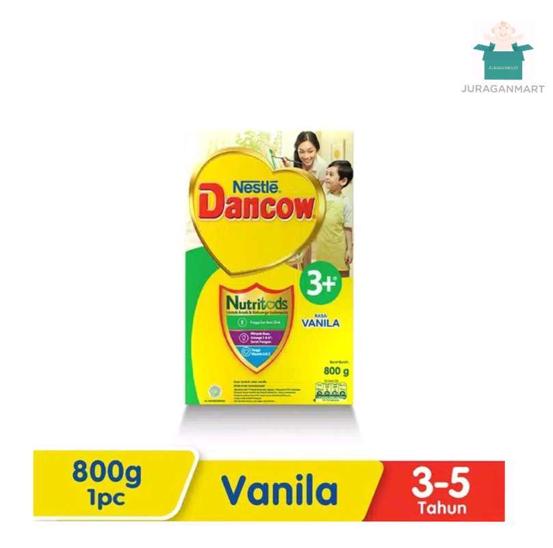 Jual Dancow 3+ Plus Nutritods Rasa Vanila Usia 3 hingga 5 Tahun Box ...