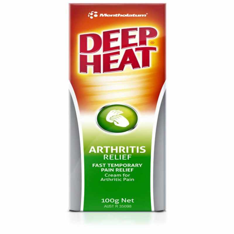 Jual Deep Heat Arthritis Relief Cream 100g / Nyeri Otot - Made in ...