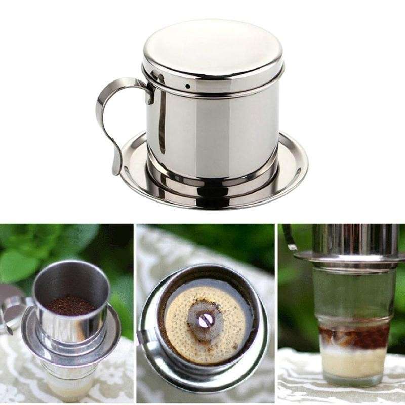 Jual Conner Vietnam Drip Coffee Stainless Steel Dengan Sekrup Di Seller ...