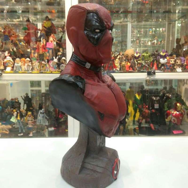 Jual Patung Bust Deadpool Skala 1:2 Statue Di Seller Van Marvel ...
