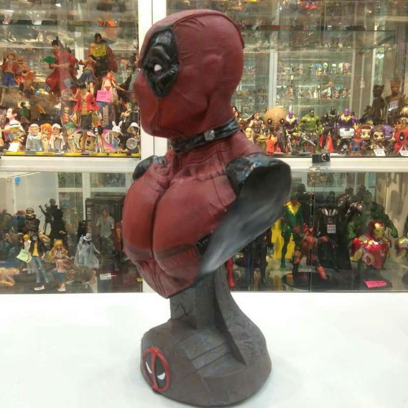 Jual Patung Bust Deadpool Skala 1:2 Statue Di Seller Van Marvel ...