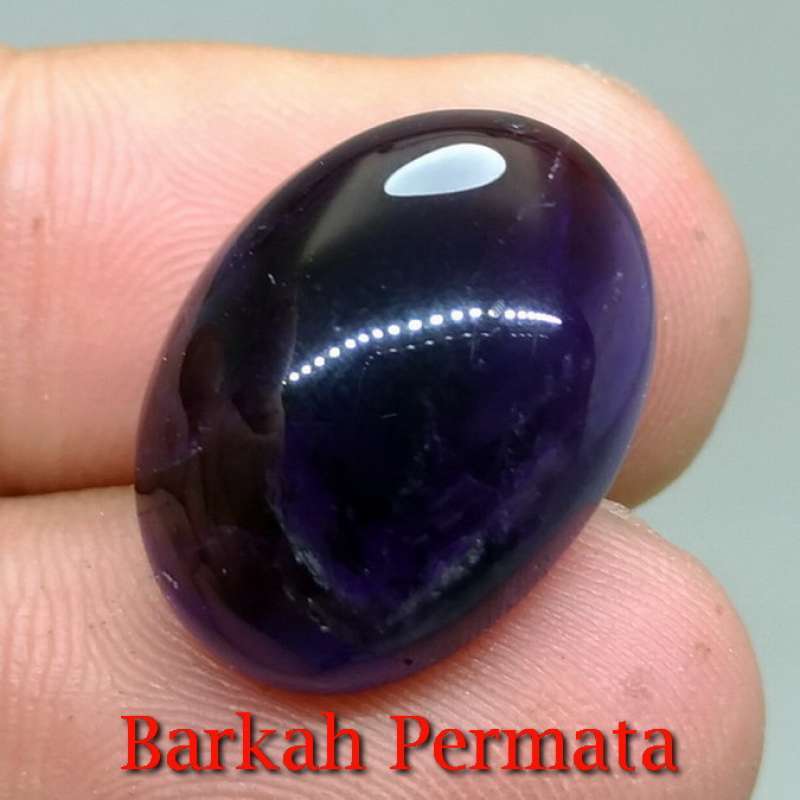 Batu Kecubung Asihan Hitam