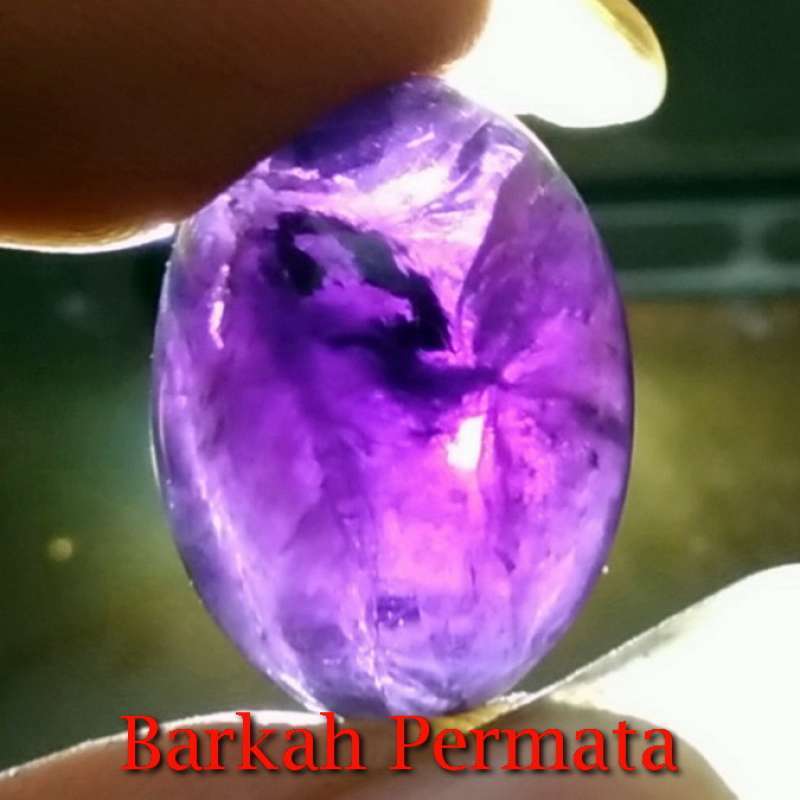 Jual Batu Akik Kecubung Wulung Hitam Tembus Ungu asli n 1167 di Seller ...