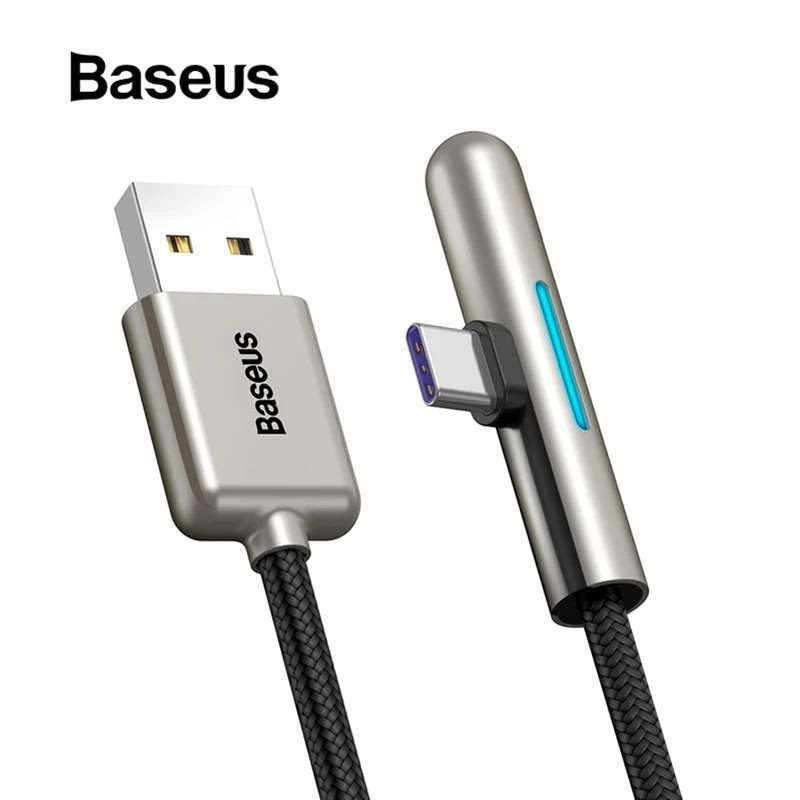 Promo BASEUS Iridescent Lamp HW Flash Charge Mobile Game USB for Type C ...