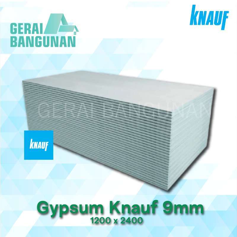 Jual Papan Gypsum Knauf 09mm 1200x2400 | Papan Gipsum Knauf Tebal 9mm ... Jual Papan Gypsum Knauf 09mm 1200x2400 | Papan Gipsum Knauf Tebal 9mm ...