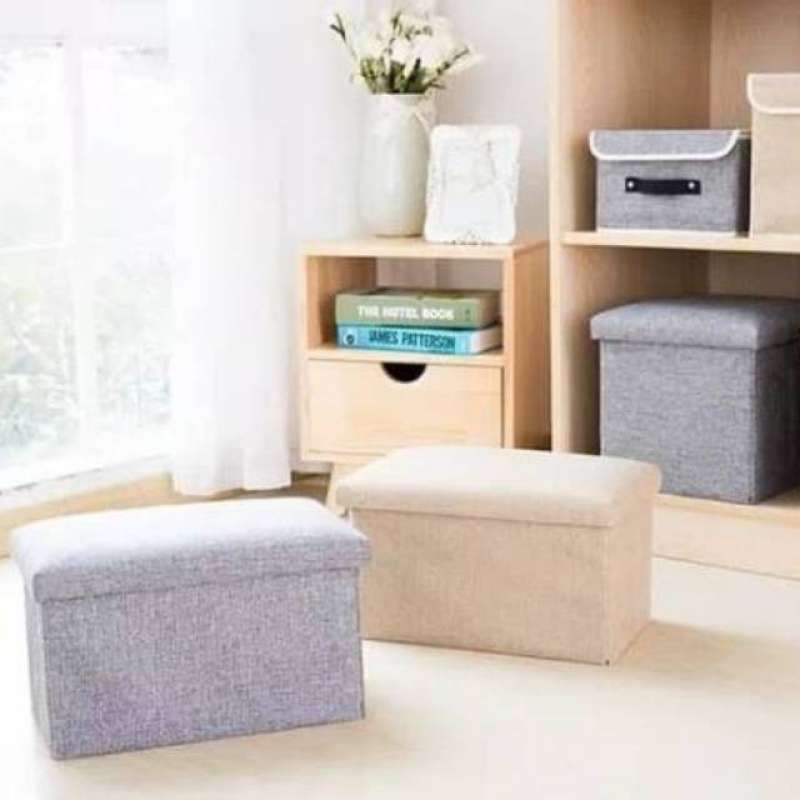 Jual 683 Cotton storage box warna/Kotak penyimpanan/Multifunction Box ...
