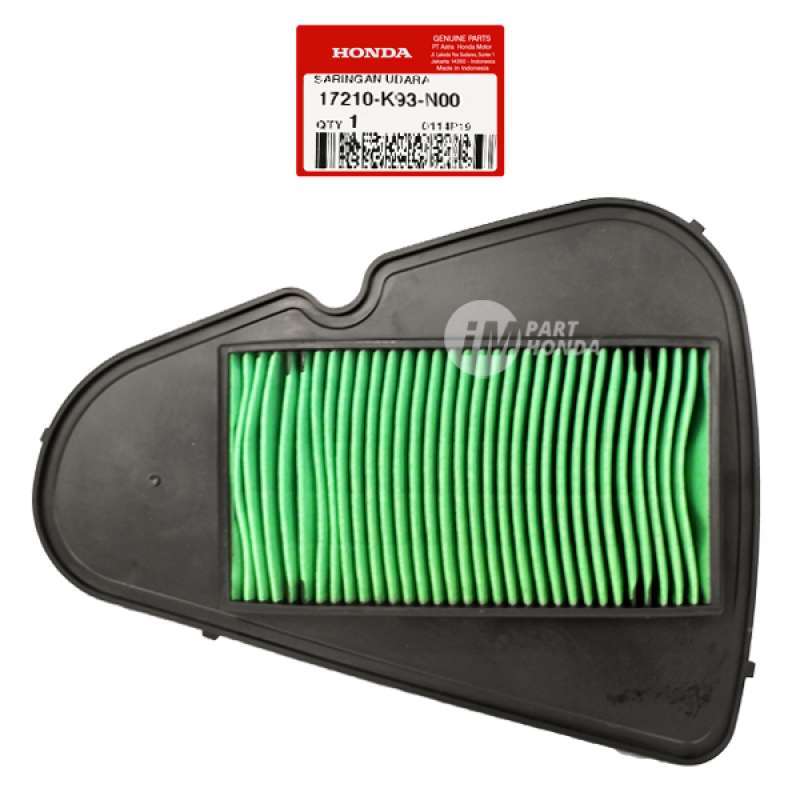 Jual Ahm 17210-k93-n00 Filter Saringan Udara Beat Pop Eco Street Scoopy ...