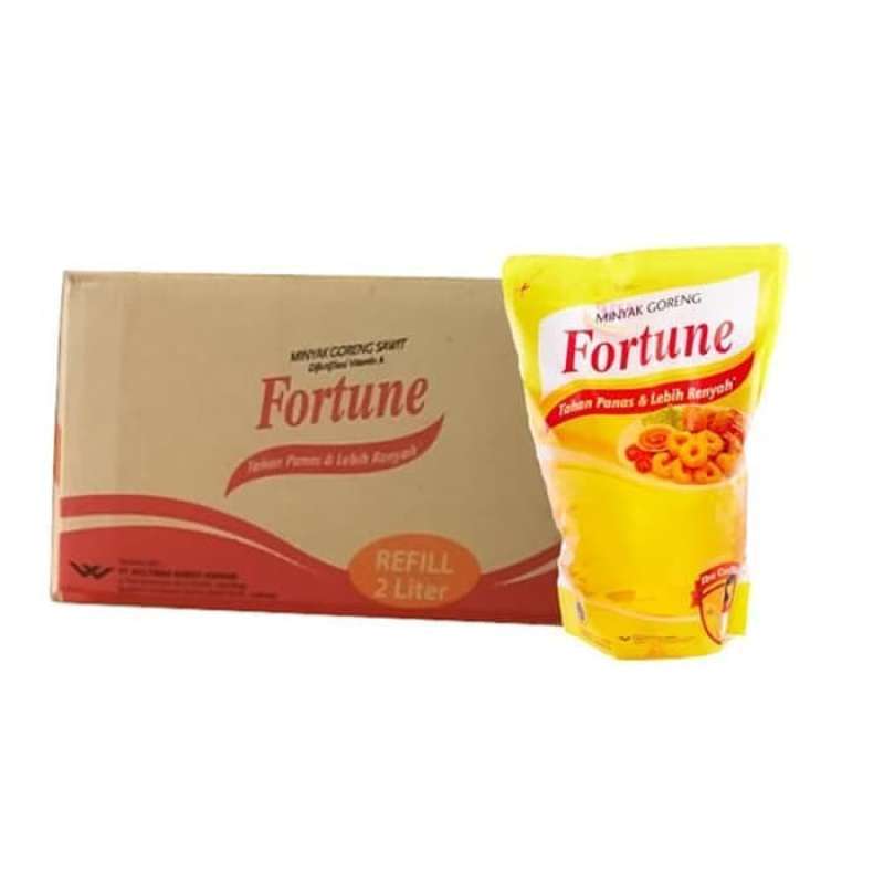 Jual Fortune Minyak Goreng Pouch 2 Liter /1 Karton di Seller ...