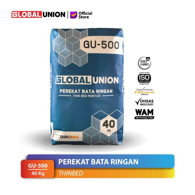 Jual Perekat Bata Ringan - Thinbed Mortar Di Seller Global Union Semen ...