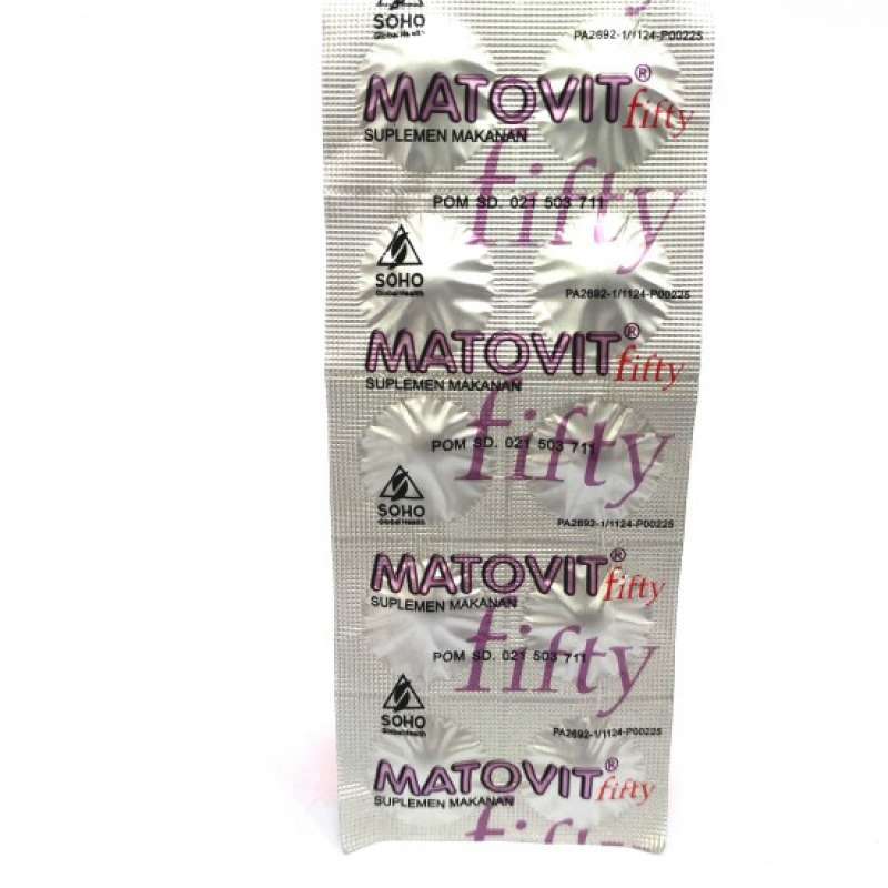 Jual Matovit Fifty Tablet di Seller Sentral sehat81 - Pal Meriam-3 ...