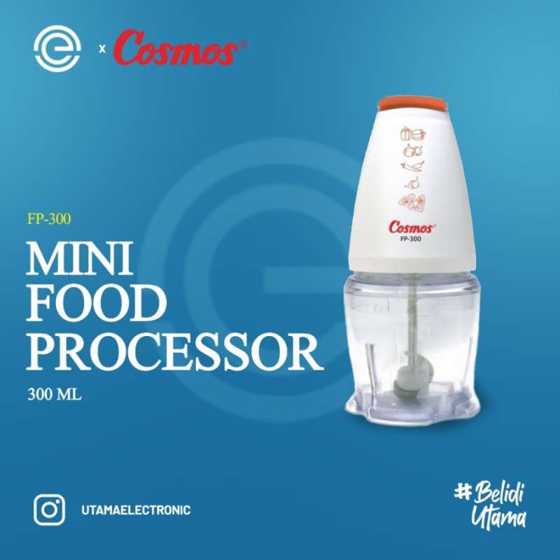 Jual Cosmos Mini Food Processor 300ml Fp-300 Di Seller Utama - Homeliving - Mangga Dua Selatan ...