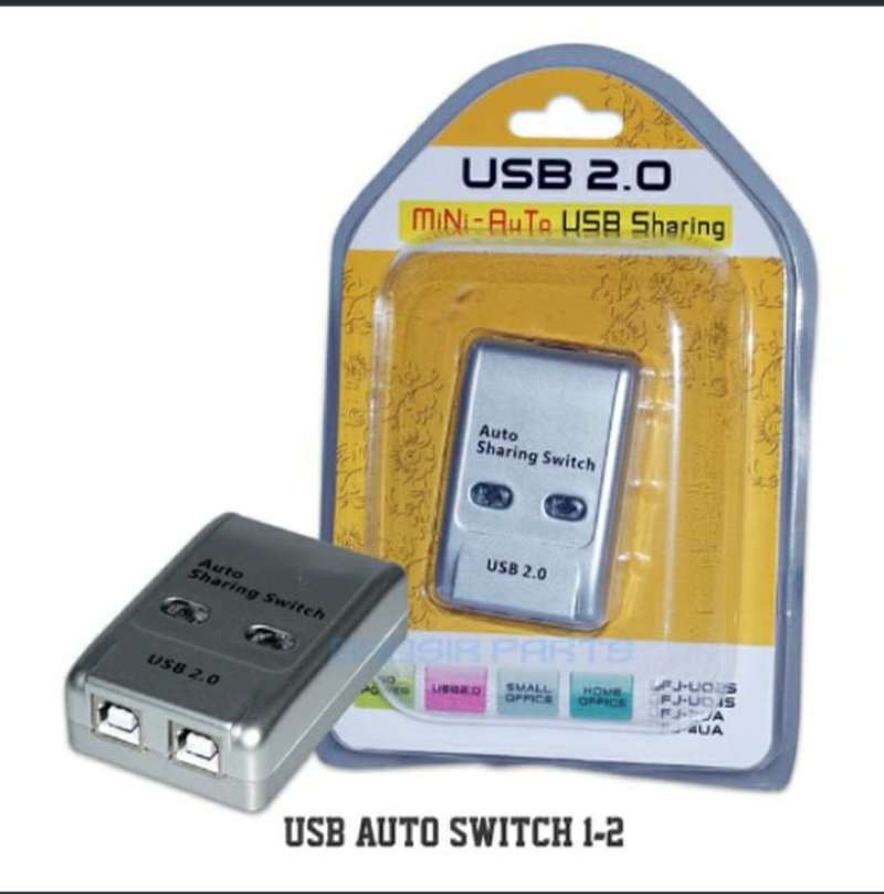 Jual USB AUTO SWITCH PRINTER 2 PORT / DATA SWITCH / USB SHARING SWITCH di Seller Best computer ...