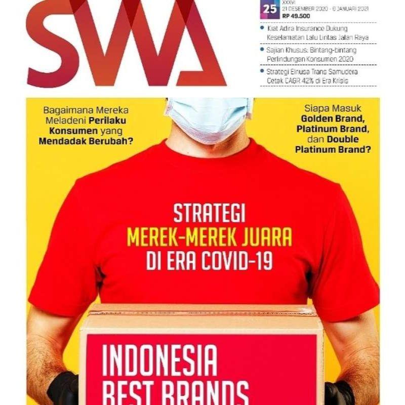 Promo majalah SWA edisi 25/2020 Indonesia Best Brand 2020 Diskon 10% di Seller Swa Media Group ...